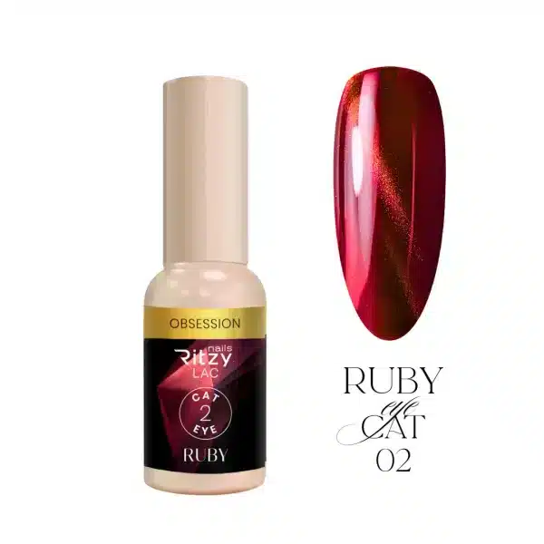 RUBY OBSESSION Cat Eye 02 - Ritzy Nails